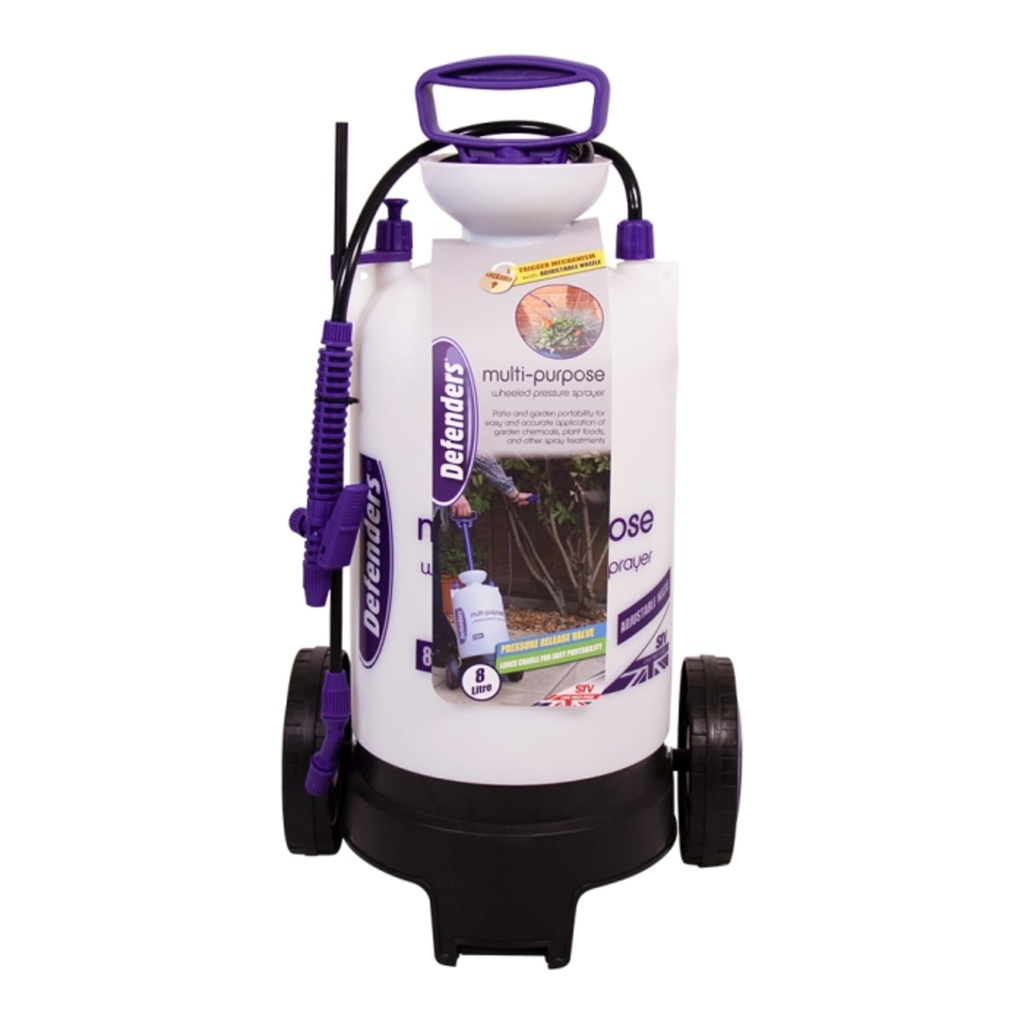 STV Multi-Purpose Wheeled Pressure Sprayer - 8L - STV | Top Quality & Value