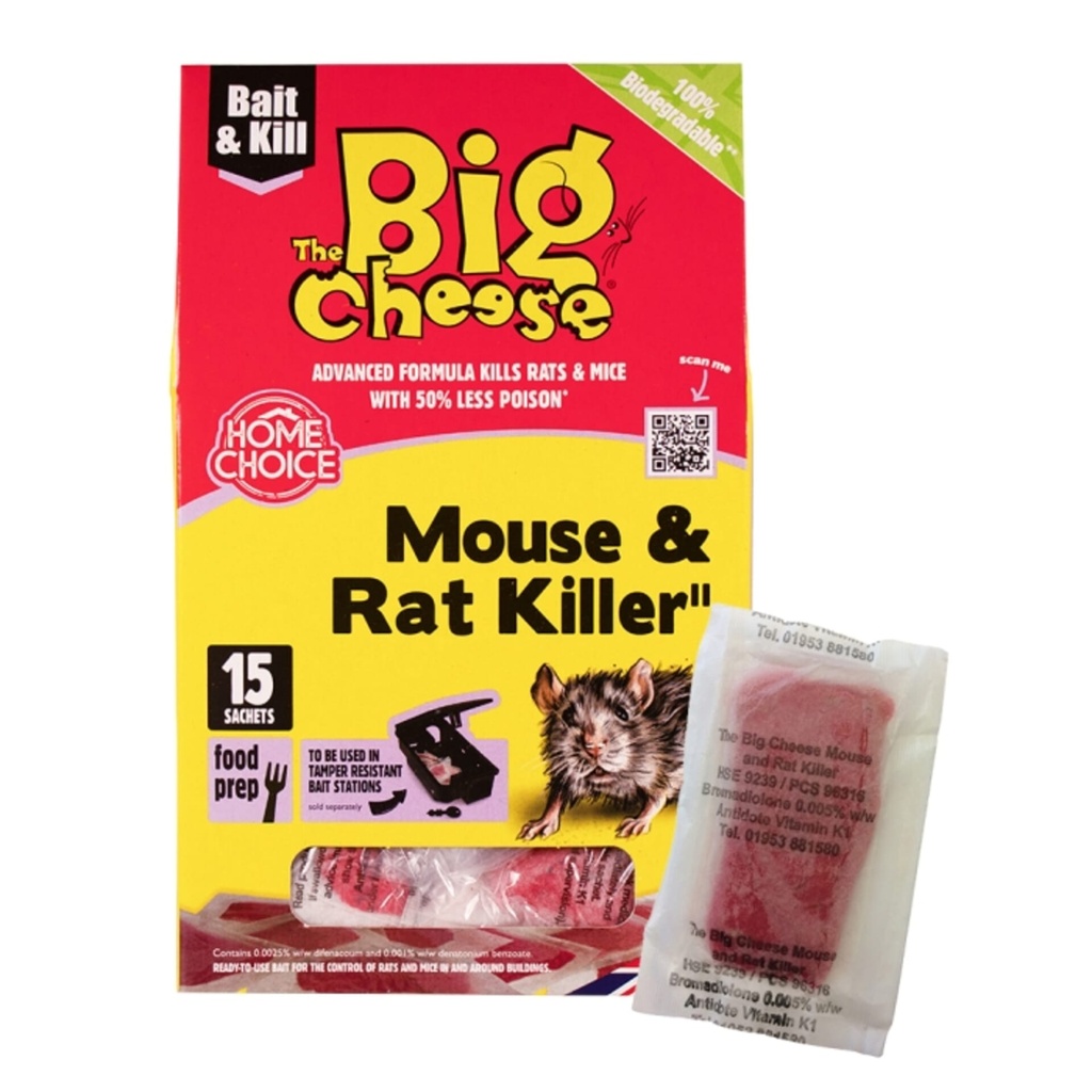 STV Mouse & Rat Killer Pasta Sachet - 10g x 15 - STV | Top Quality & Value