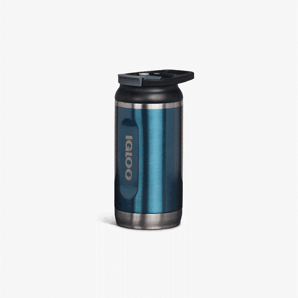 IGLOO-12 Oz Stainless Steel Tumbler - Modern Blue - Igloo | Top Quality ...