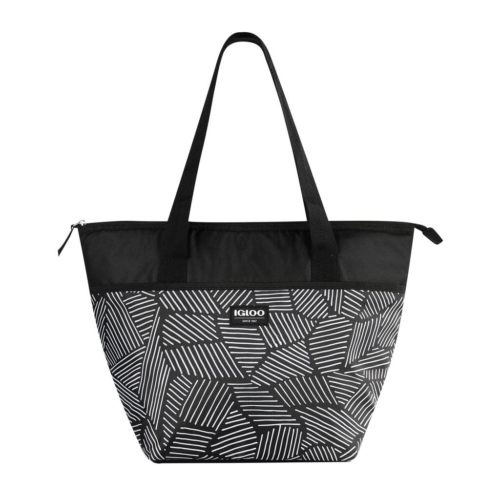 IGLOO-Essential Tote Opp Print Basics - Black&White - Igloo | Top ...